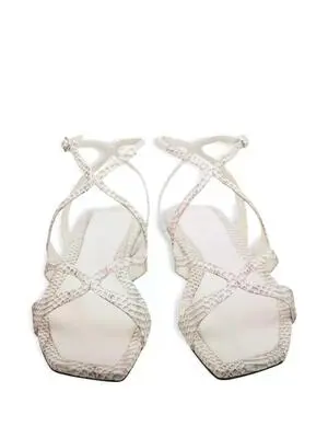 JIMMY CHOO Ayla Sandals - Brown