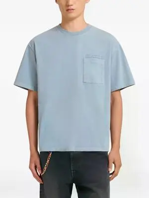 Marni Chest-pocket Short-sleeves T-shirt - Blue