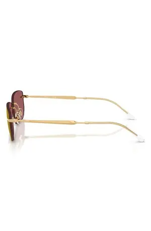 Ray-ban 56mm Rimless Sunglasses - Arista