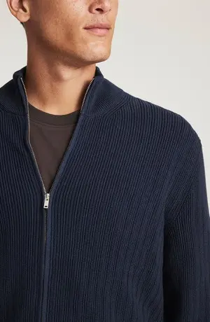 MAVI Zip-front Cotton Cardigan