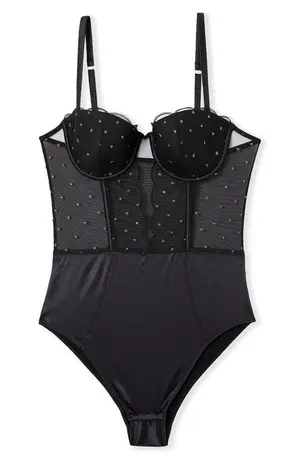 ETAM Embellished Underwire Bodysuit