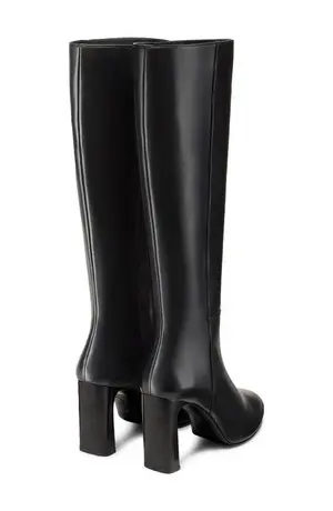 STUART WEITZMAN Babette Platform Boot - Black/black