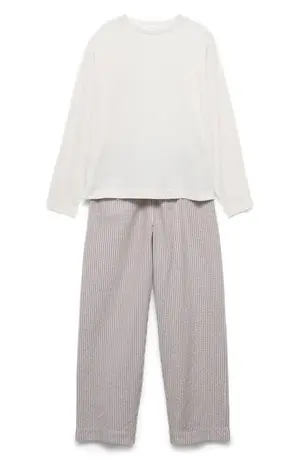 Mango Cotton Seersucker Pajamas
