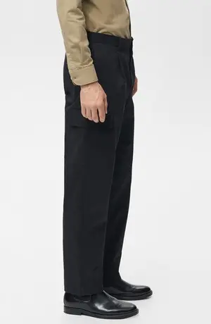 Mango Cotton Cargo Pants
