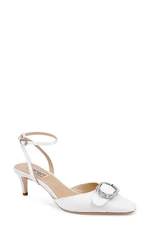 Badgley Mischka Glitter Pumps