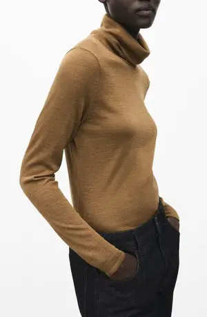 Mango Turtleneck Fine-gauge Sweater