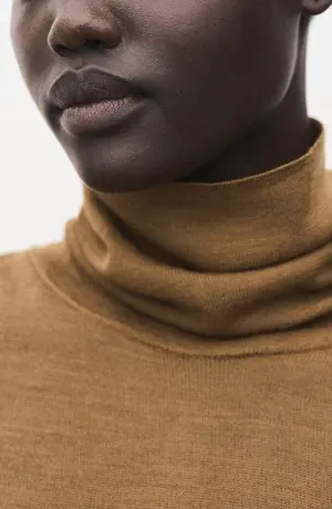 Mango Turtleneck Fine-gauge Sweater