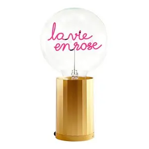MITB Rose Portable Table Lamp Gold