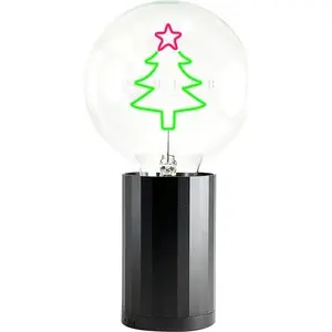 MITB Xmas Tree Portable Table Lamp Black