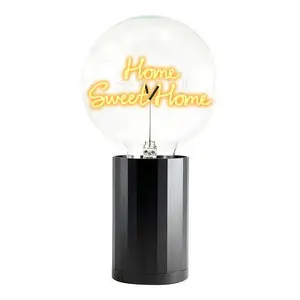 MITB Home Sweet Home Portable Table Lamp - Black