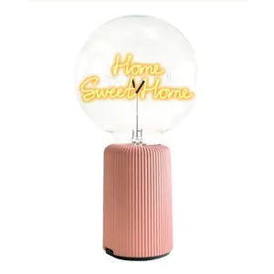 MITB Home Sweet Home Portable Table Lamp - Pink