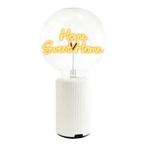 MITB Home Sweet Home Portable Table Lamp White