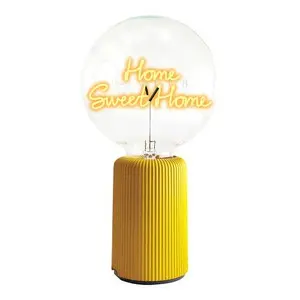 MITB Home Sweet Home Portable Table Lamp - Yellow