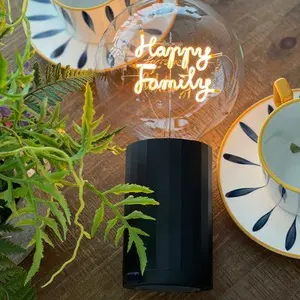 MITB Happy Family Portable Table Lamp - Blue