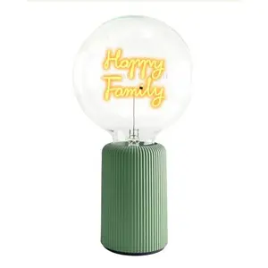 MITB Happy Family Portable Table Lamp - Olive