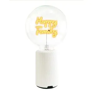 MITB Happy Family Portable Table Lamp White