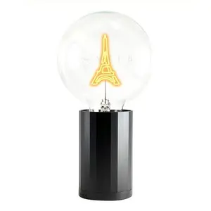 MITB Eiffel Tower Portable Table Lamp Black