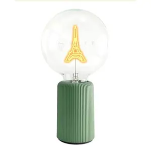 MITB Eiffel Tower Portable Table Lamp Olive