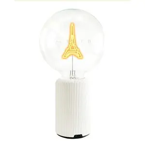 MITB Eiffel Tower Portable Table Lamp White