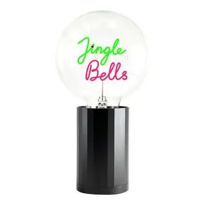 MITB Jingle Bells Portable Table Lamp - Black