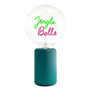 MITB Jingle Bells Portable Table Lamp - Emerald