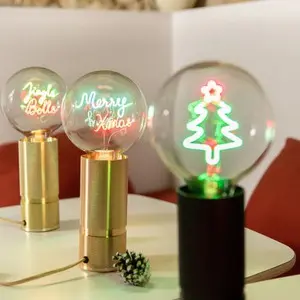 MITB Jingle Bells Portable Table Lamp - Emerald
