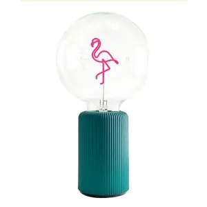 MITB Flamingo Portable Table Lamp Emerald