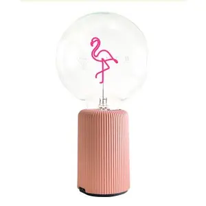 MITB Flamingo Portable Table Lamp Pink