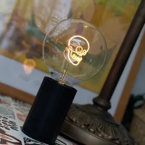 MITB Skull Portable Table Lamp - Emerald