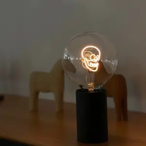 MITB Skull Portable Table Lamp - Emerald