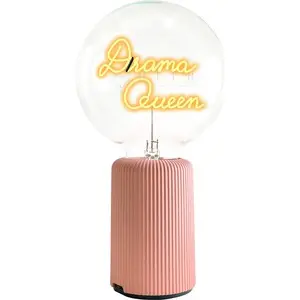 MITB Drama Queen Portable Table Lamp Pink