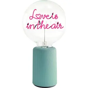 MITB Love Is In The Air Portable Table Lamp - Blue