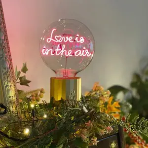 MITB Love Is In The Air Portable Table Lamp - Blue
