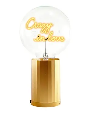 MITB In Love Portable Table Lamp Gold