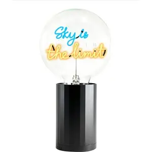 MITB Sky Is The Limit Portable Table Lamp Black