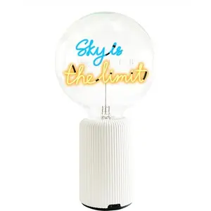 MITB Sky Is The Limit Portable Table Lamp White