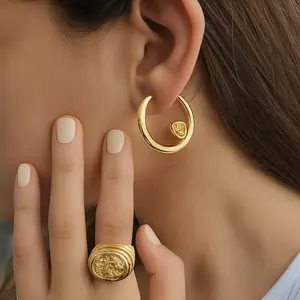 DANIELA MILLAN JEWELRY Knot Hoop Earrings