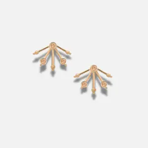 DANIELA MILLAN JEWELRY Constellation Ear Jacket Earrings - Gold