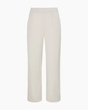 Onia Lyocell Blend Wide-leg Trouser - Stone