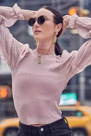 DANIELA MILLAN JEWELRY Plated Brass Drop Earrings