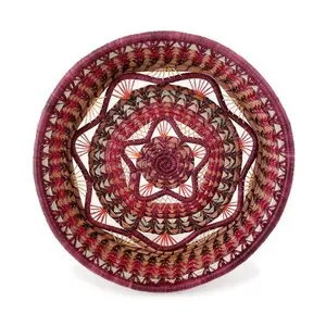 MAYAN HANDS Rosenda Basket - Red