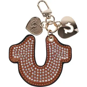 True Religion Rhinestone Horseshoe Bag Charm