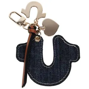 True Religion Denim Horseshoe Bag Charm