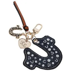 True Religion Denim Horseshoe Bag Charm