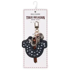 True Religion Denim Horseshoe Bag Charm
