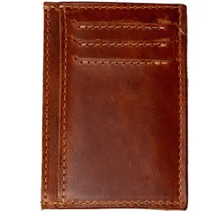 SUTISANA USA Card Holder Wallet - Cognac