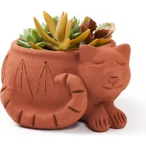 MATR BOOMIE Rakshana Plant Pot - Cat