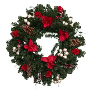 COCOBELLA Evangeline Holiday Wreath - Green