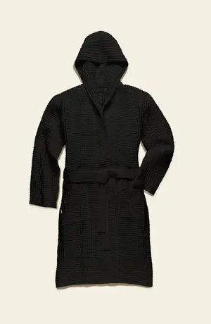 ONSEN Bath Robe Black