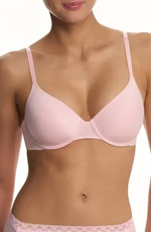 Natori Everfit Seamless Convertible T-shirt Bra - Delicate Rose